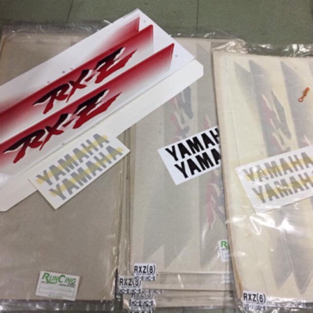 Yamaha Rxz Sticker Runcing Yahoo No Series 8 | Shopee Malaysia