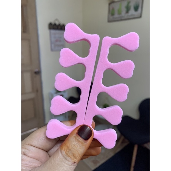 Finger seperator 2pcs soft sponge tool for pedicure and manicure ...