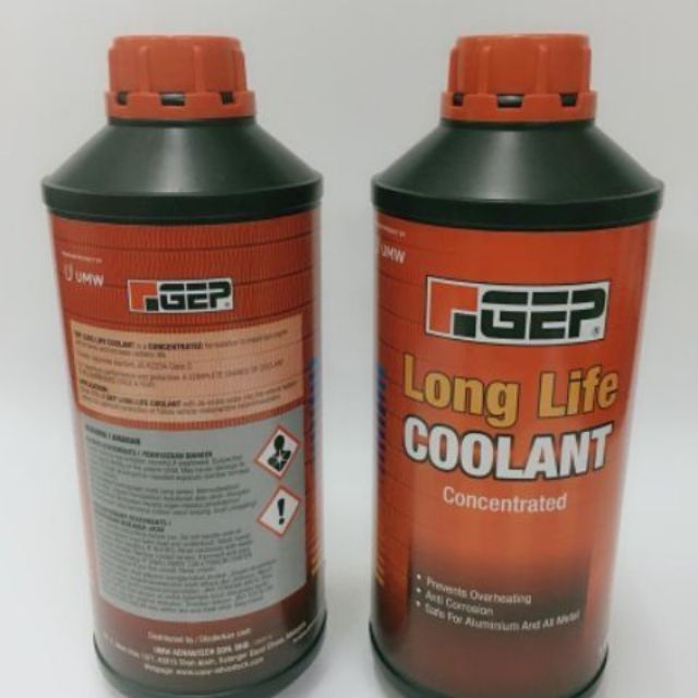 GEP UMW LONG LIFE COOLANT 1LITER | Shopee Malaysia
