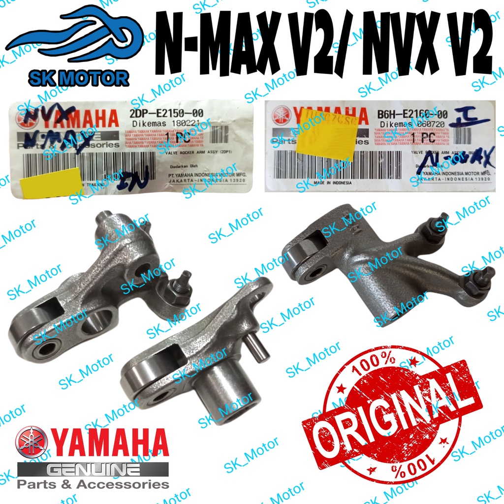 Yamaha NVX 155 V2 / N MAX V2 New Original Valve Rocker Arm Assy 2DP ...