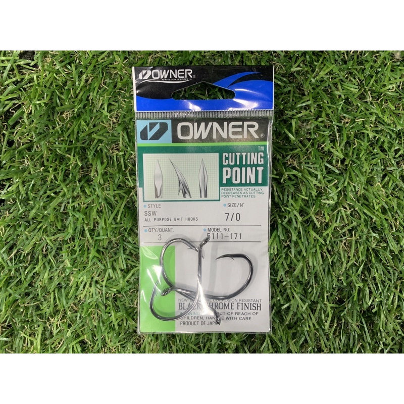 Owner OC SSW Cutting Point Fishing Hook (Ref: 5111) | Shopee Malaysia