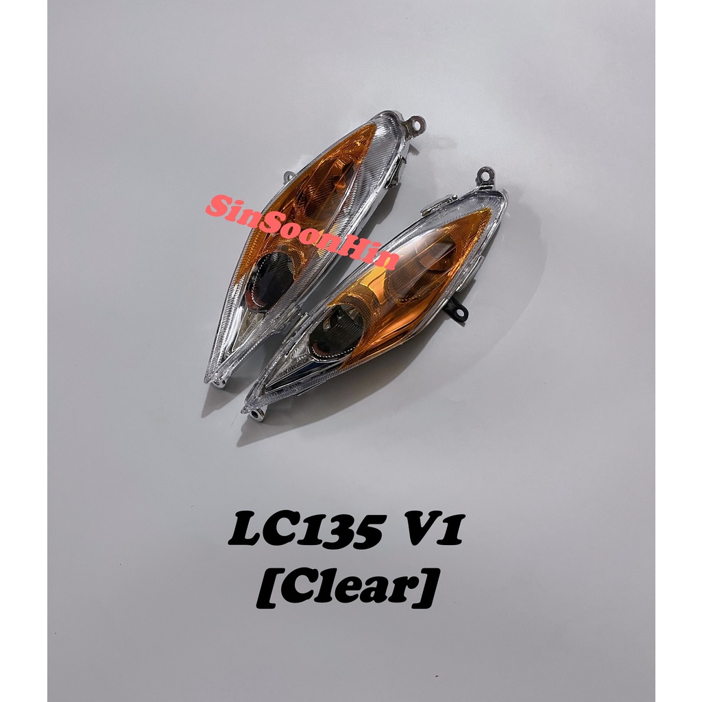Yamaha LC135 V1 SPECIAL EDITION Front Signal Lamp / Socket Bulb - CLEAR or TINTED #signal lc v1 ...