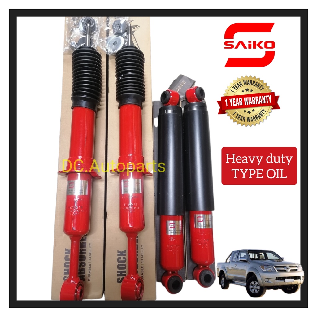 (1YEAR WARRANTY) SAIKO ABSORBER HEAVY DUTY TOYOTA HILUX VIGO KUN25 ...
