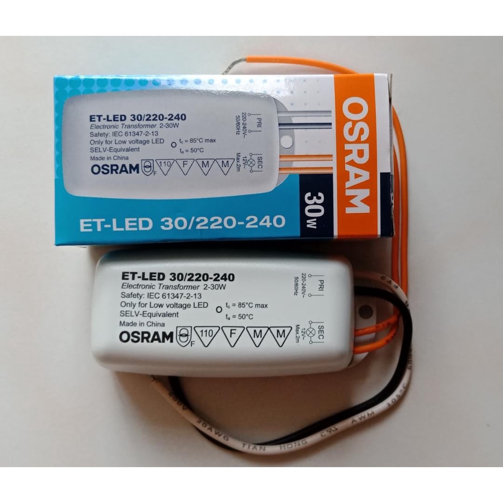 OSRAM ET-LED 30W 12V TRANSFOMER 220-240V | Shopee Malaysia