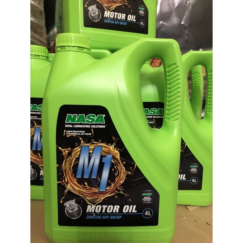 NASA M1 ENGINE OIL 20/50 4L | Shopee Malaysia