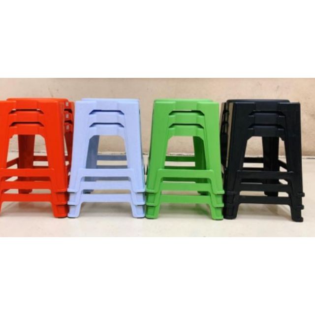 Plastic Chair / Plastic Round Chair / Kerusi Plastik(2/4/8PCS ...