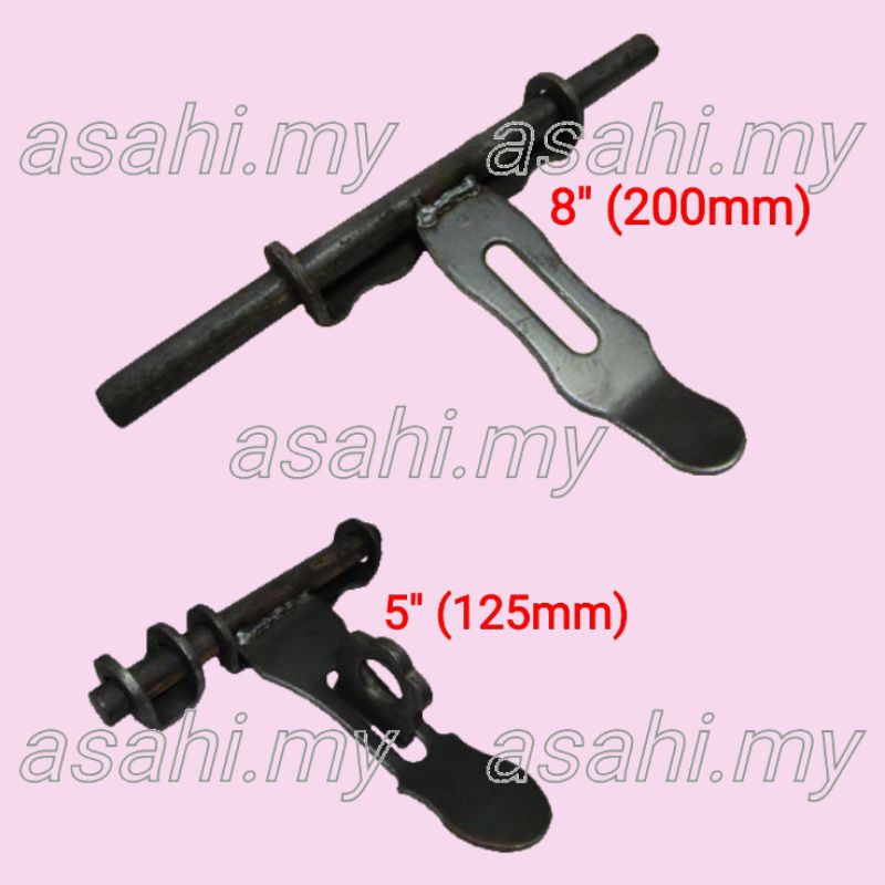 Welding Bolt Gate Latch Selak Pintu Besi 鐵門閂 / Iron gate flush bolt | Shopee Malaysia