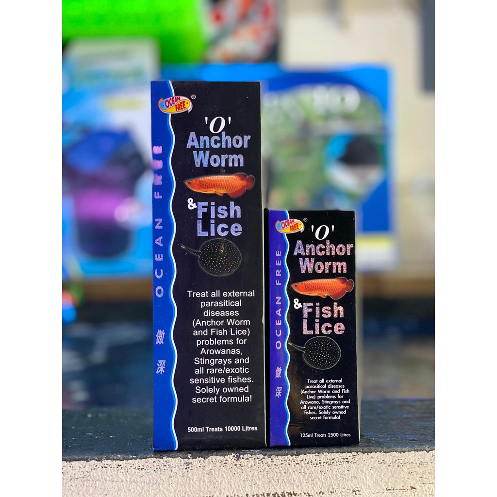 Ocean Free Anchor Worm & Fish Lice (125ml and 500ml) | Shopee Malaysia