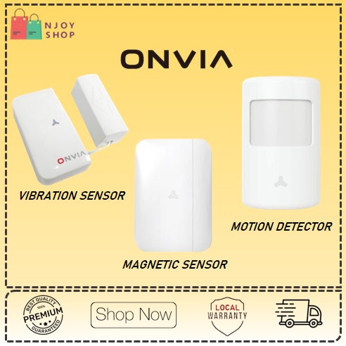 ONVIA Wireless SENSORS /Motion Detector/Magnetic Sensor/Vibration ...