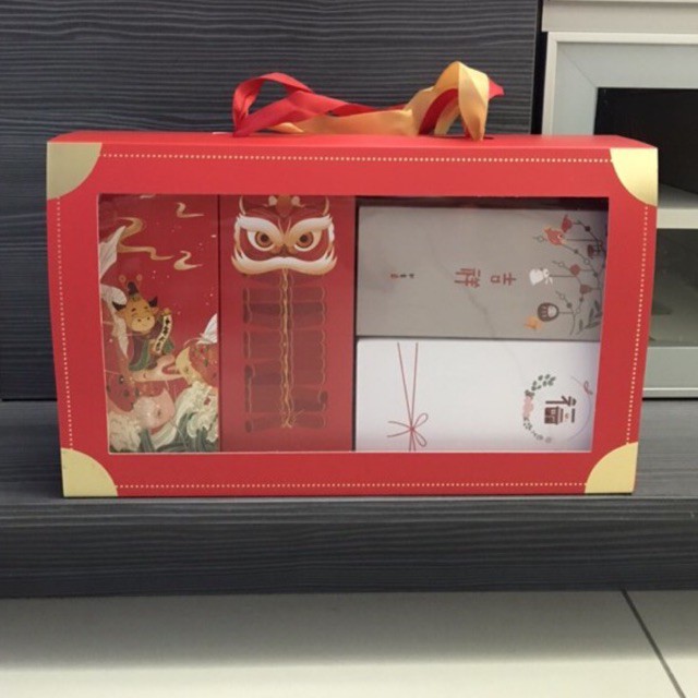 CNY Handbag Box with 4 Small Box | Shopee Malaysia