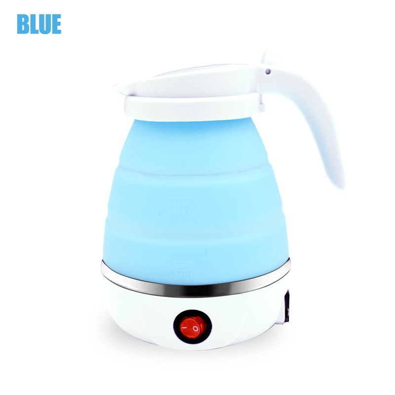 Foldable Electric Kettle Portable Mini Travel Kettle 0.6L Stainless ...