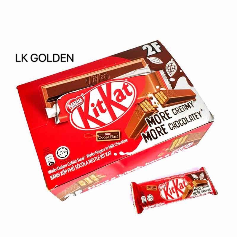 NESTLE KIT KAT 2F WAFER FINGER IN MILK CHOCOLATE (17GX48PCS) | Shopee ...