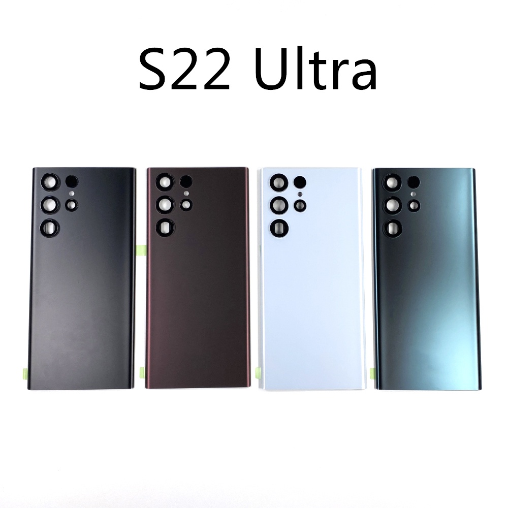 New Rear Panel Glass Battery Door Back Cover For Samsung Galaxy S22 ...