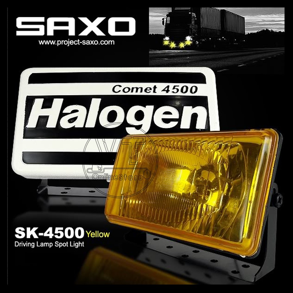 SAXO SK-4500 Universal Car Fog Lamp Driving Spot Lights (1 Pcs ...