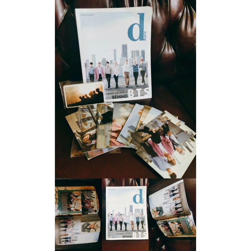 Bts x DISPATCH MAGAZINE Behind BTS Photobook + Postcard | Shopee Malaysia