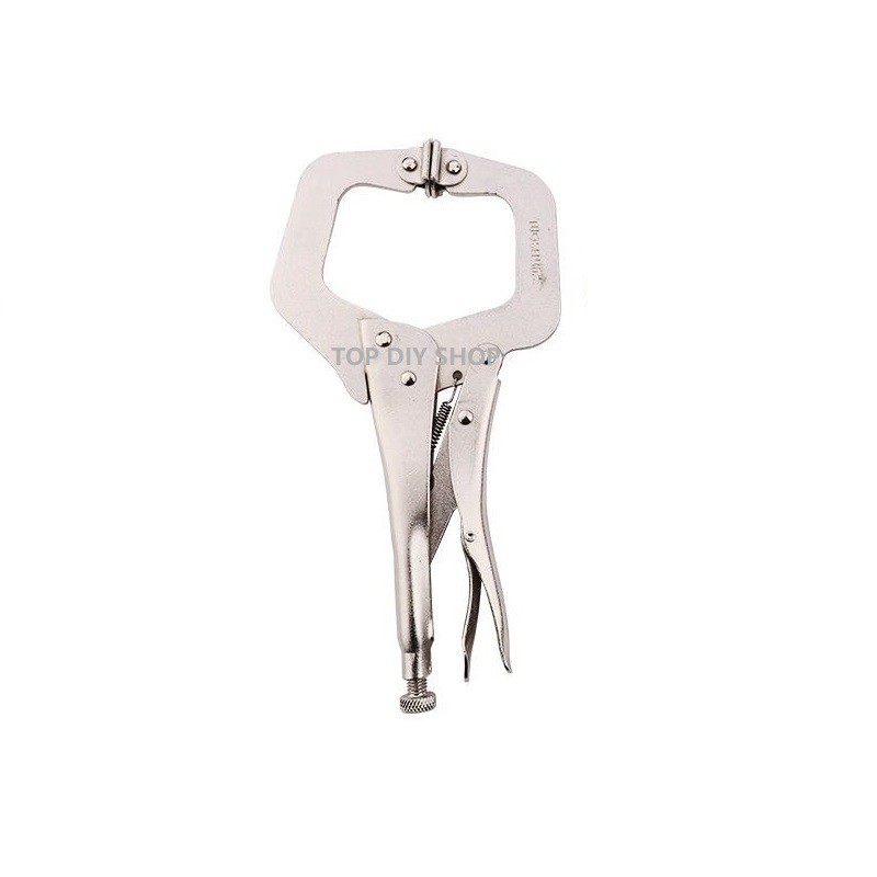 11" C Type Vice Clamp Locking Plier / 10” Curved Jaw Locking Plier ...