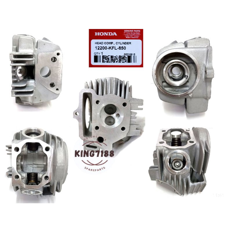 HONDA EX5 DREAM/CLASS 1 HEAD ORIGINAL MADE IN INDONESIA WITH VALVE IN ...