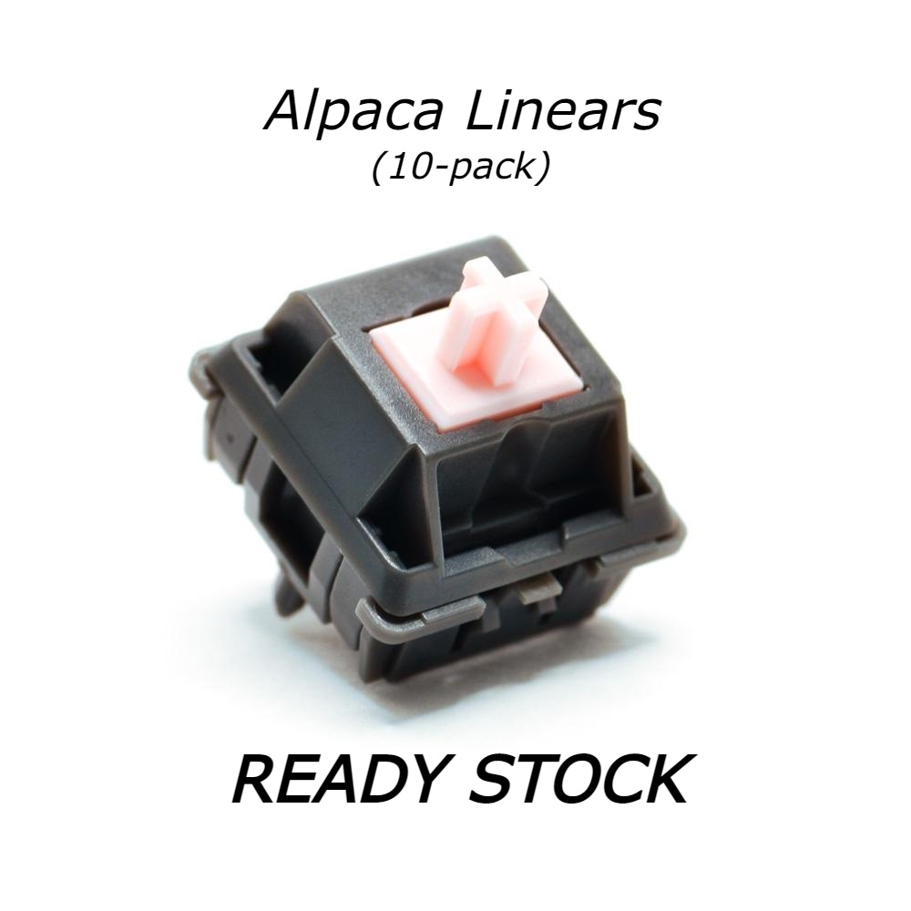 Alpaca Linear Switch for Mechanical Keyboards (10-pack) | Shopee Malaysia