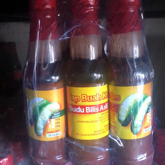 Budu Cap Buah Kerdas(Botol Plastik Saiz Besar 250g) | Shopee Malaysia