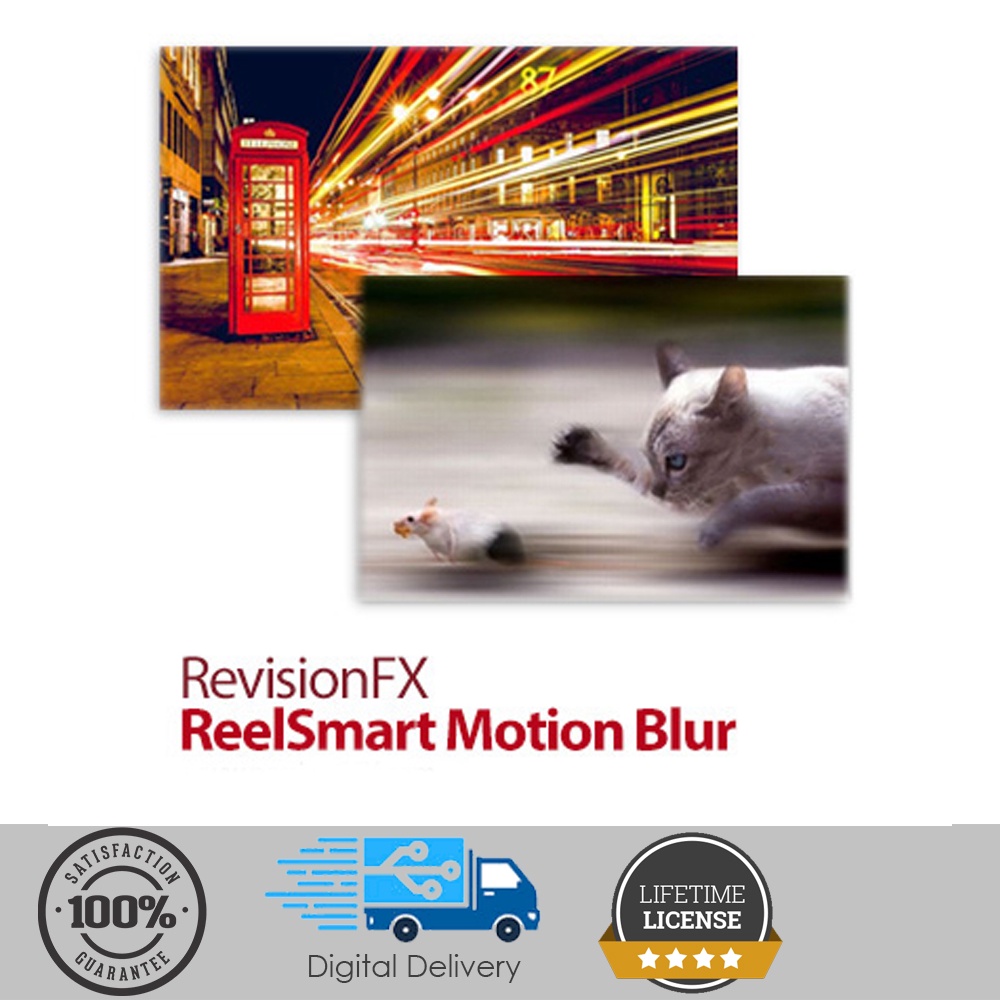 RE:VisionFX Effections Plus 23/24/25 ReelSmart Motion Blur Pro/ Bundle Pack (plugin for AE, AP ...