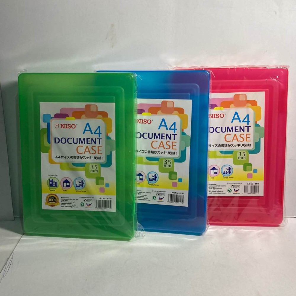 Niso A4 Kotak Dokumen/A4 Size Document Case 35MM (8140) | Shopee Malaysia