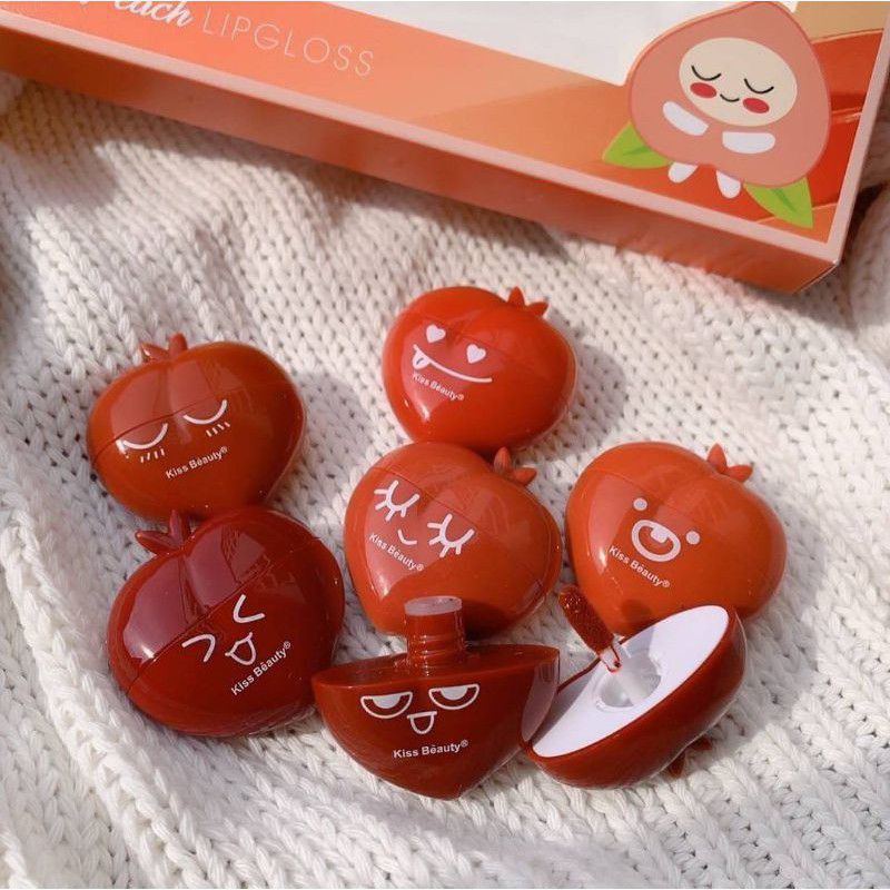 KISS BEAUTY SWEET PEACH LIPSGLOSS | Shopee Malaysia