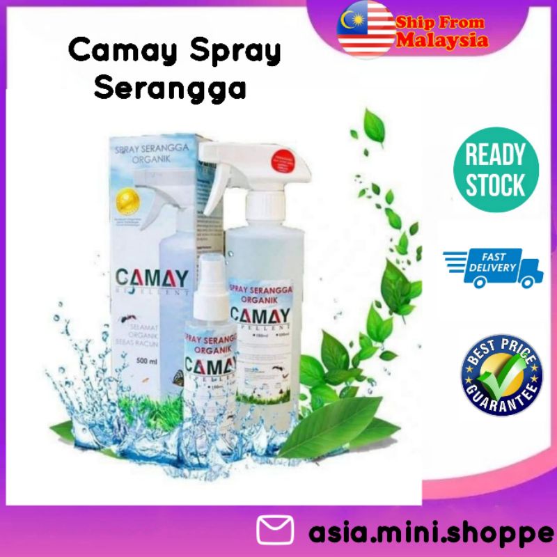 Camay Spray Serangga Organik Repellent | Shopee Malaysia