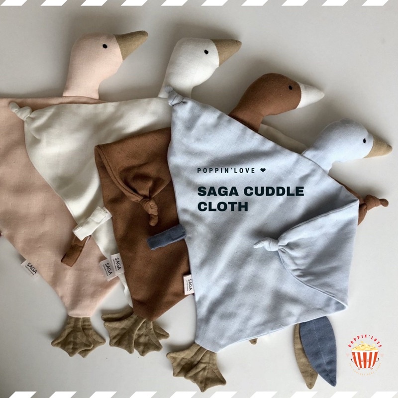 Denmark Saga Copenhagen Cuddle Cloth / Baby Rattles & Teether / Baby ...