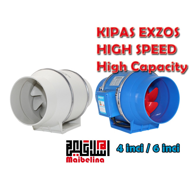 Ekzos Fan Kipas Pengudaraan Ventilation Turbine Fan | Shopee Malaysia