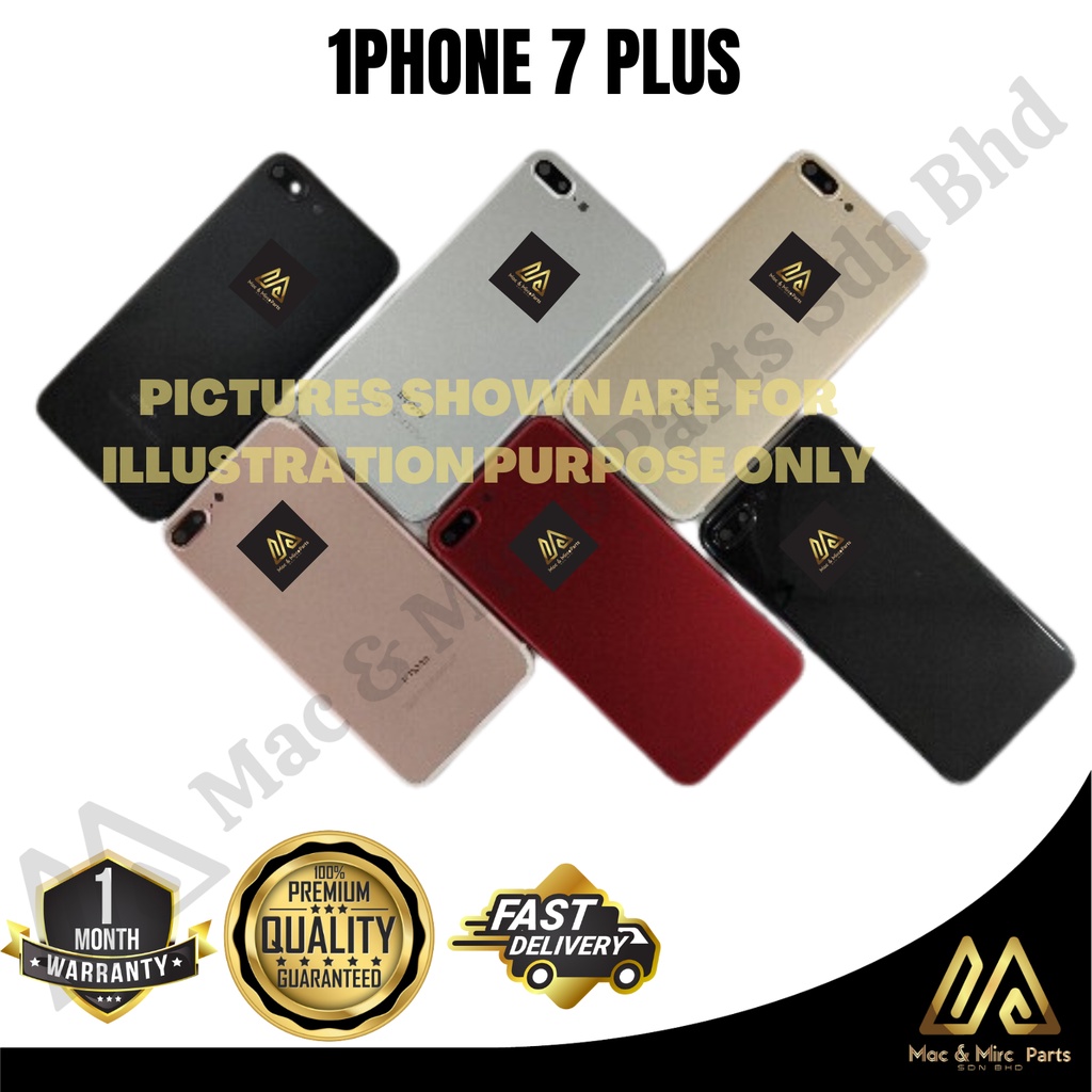 IP 7 PLUS FULLSET HOUSING WITH ON OFF BUTTON AND SIM CARD TRAY | Shopee ...