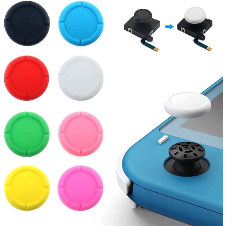 1PCS 3D Analog Joystick Cover Thumb Stick Cap for Nintendo Switch NS ...