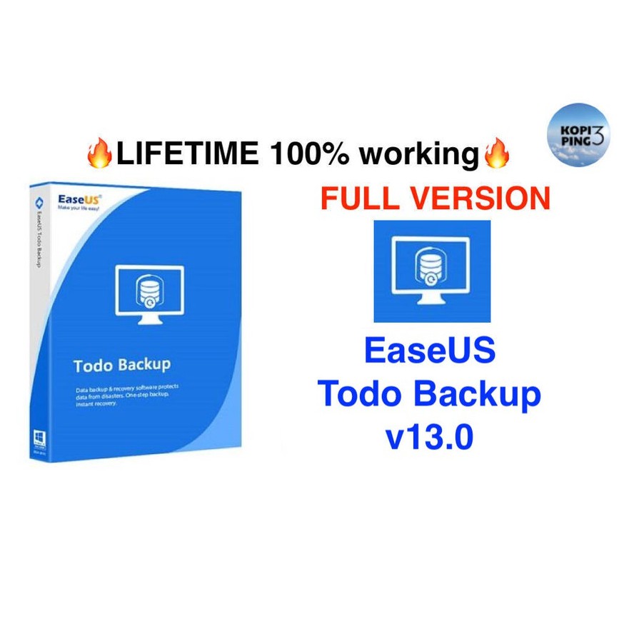 EASEUS TODO BACKUP 13.0.0.0🔥LIFETIME 100% working🔥 Windows Full Version ...