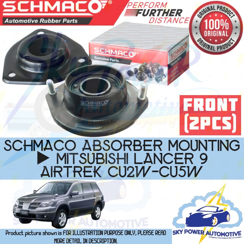 MITSUBISHI LANCER 9 AIRTREK CU2W - CU5W SCHMACO ABSORBER MOUNTING ...