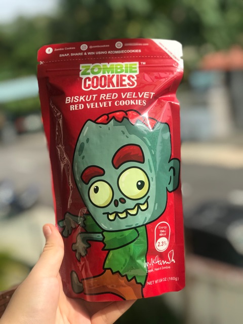 🔥Zombie Cookies VIRAL 🥵🍪 Red Velvet Murah😍 🚚 Biscuit/Biskut/Kudapan ...