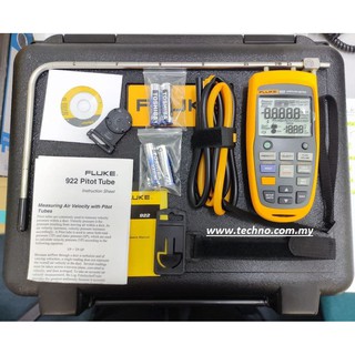 FLUKE 922/KIT AIRFLOW METER/MICROMANOMETER (FK 922/KIT) | Shopee Malaysia