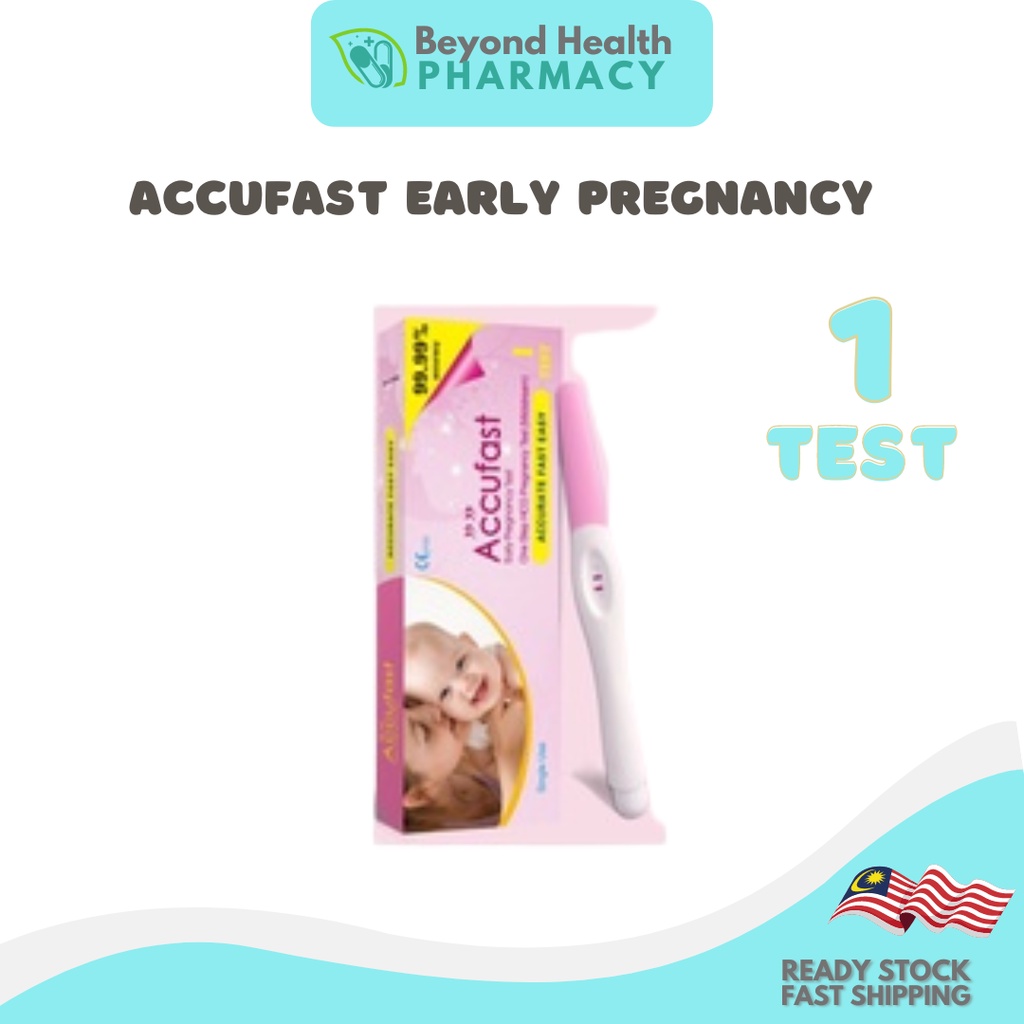 Accufast Early Pregnancy Test 1 PCS | Shopee Malaysia
