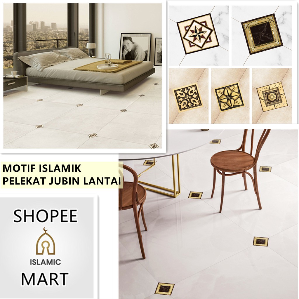 FLOOR TILE STICKER【RETRO】PELEKAT JUBIN LANTAI HIASAN RUMAH HOME ...