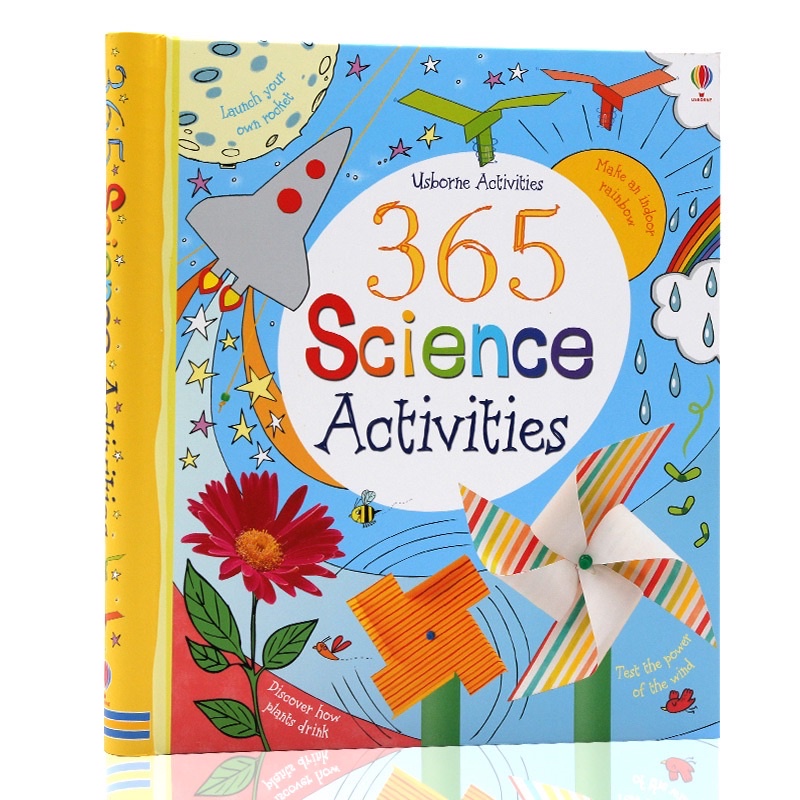 Usborne 365 Science Activities Book - Spiral Binding (128 pages) 365 ...