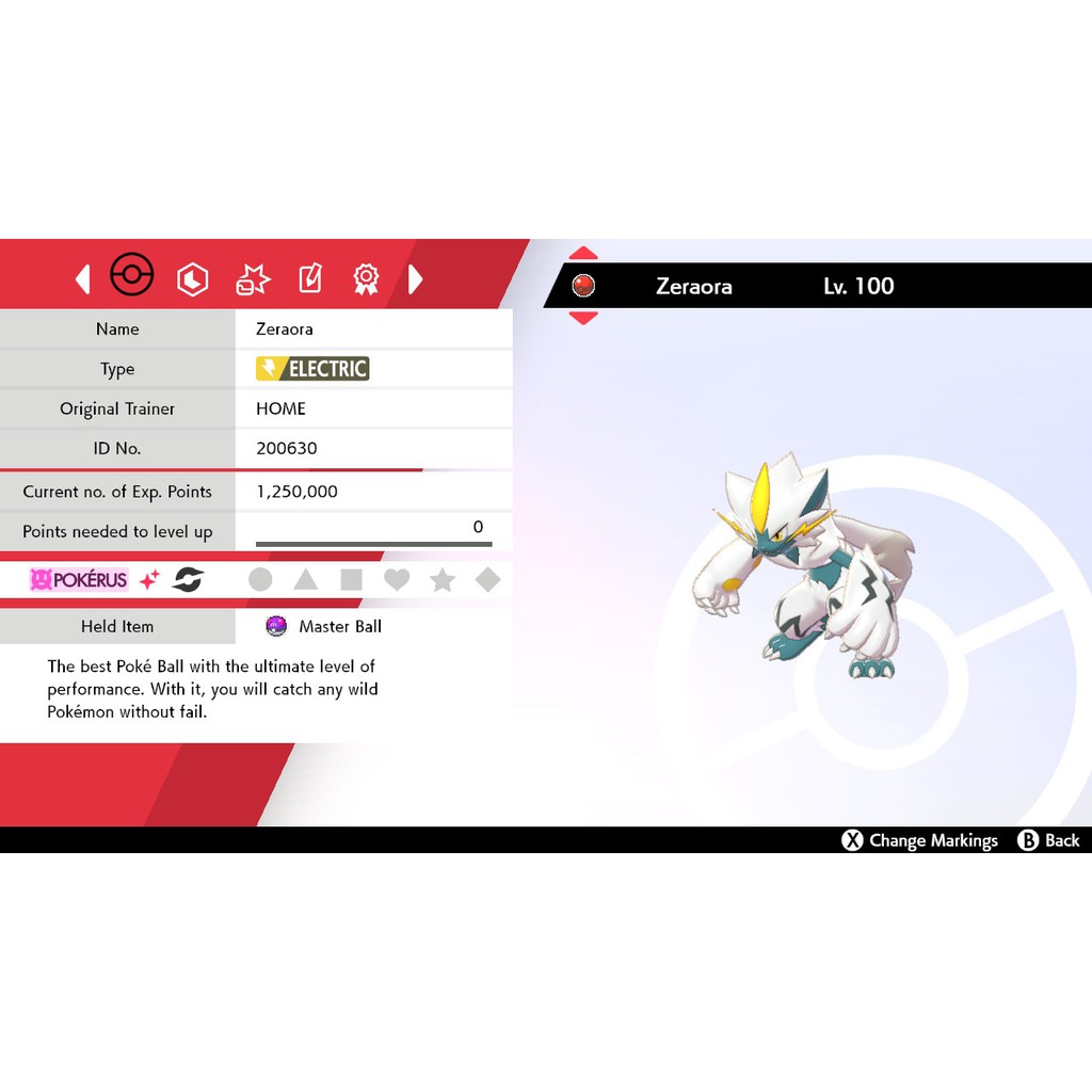 Pokemon Sword & Shield Trade Event Shiny Zeraora | Shopee Malaysia