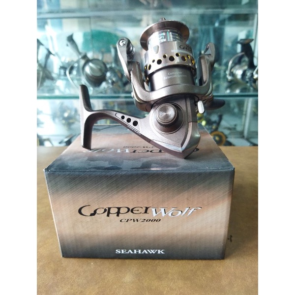 mesin mancing SEAHAWK Copper Wolf fishing reel offer offer SEAHAWK Wolf ...