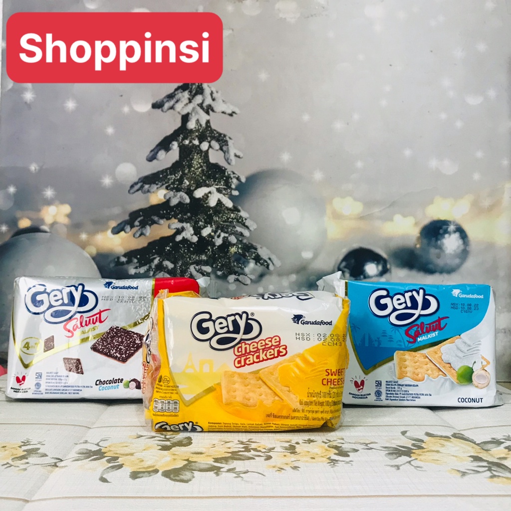Gery Cheese Cracker Pack 100g | Shopee Malaysia