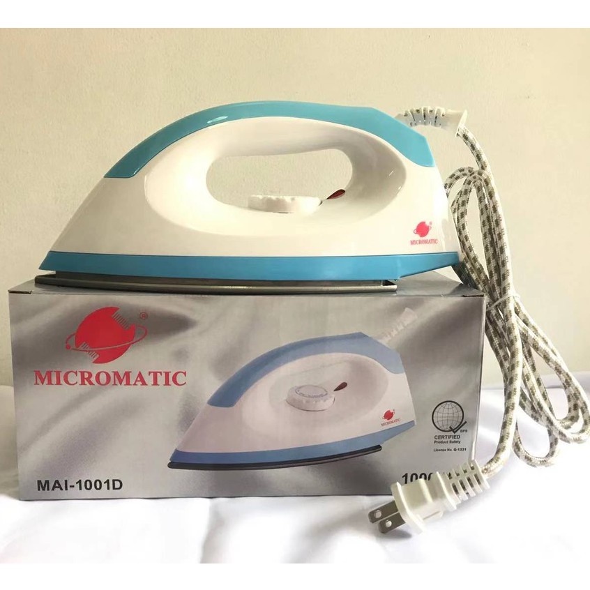 Micromatic MAI-1001D Flat Iron(Dry Iron) | Shopee Malaysia