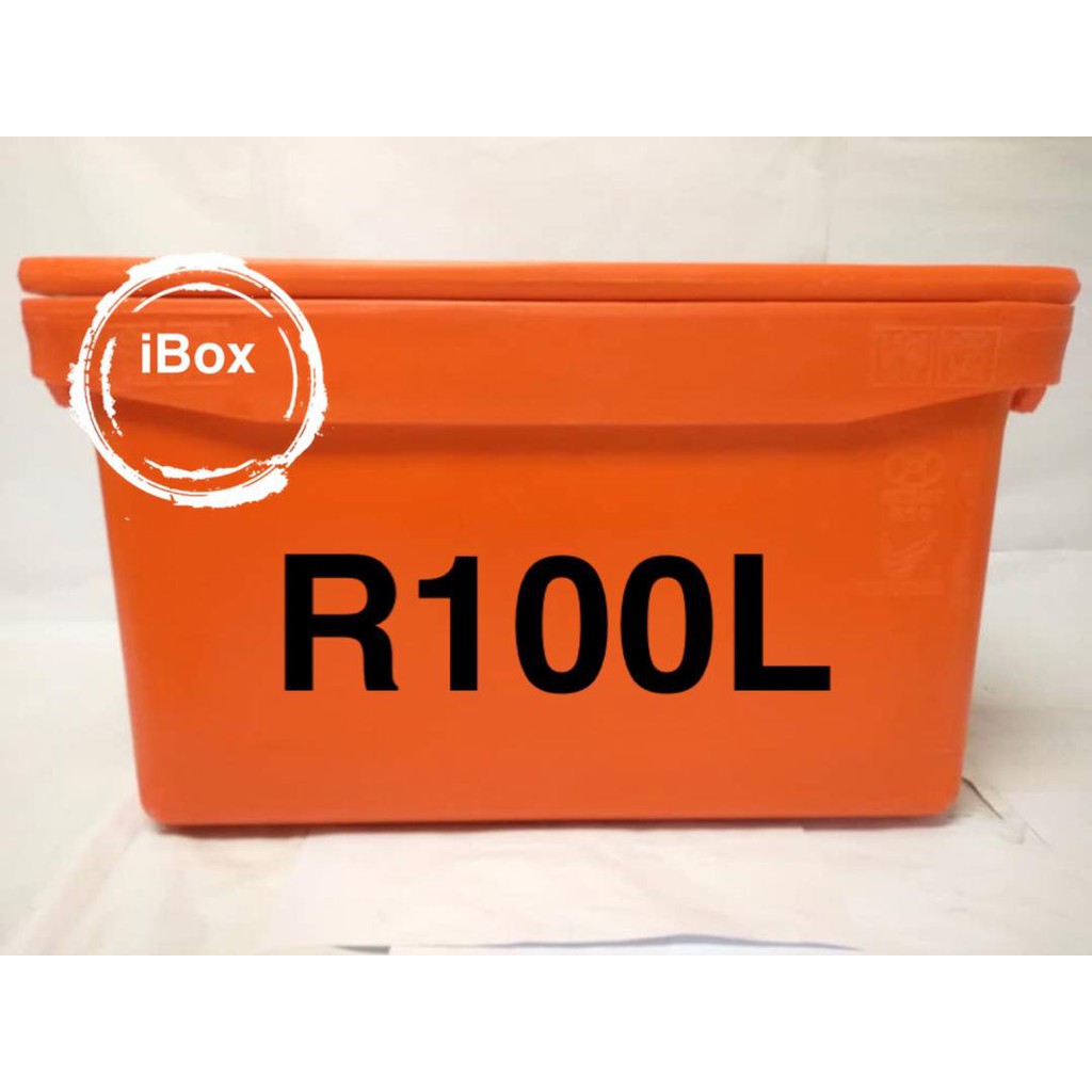 iBOX 100 Liter Heavy Duty Insulated Cooler Box For Ice/Fish/Seafood ...