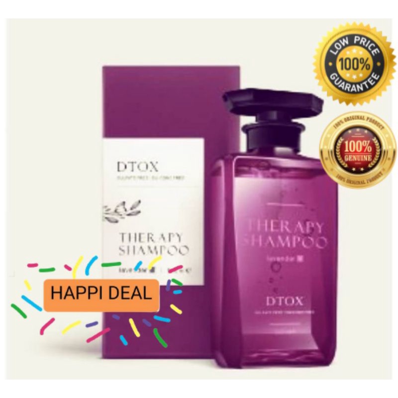 readystock DTOX Therapy Shampoo 排毒疗发水/120ml大支装D'coeur Hair Perfume ...