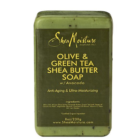 SheaMoisture Olive & Green Tea Shea Butter Soap | Shopee Malaysia