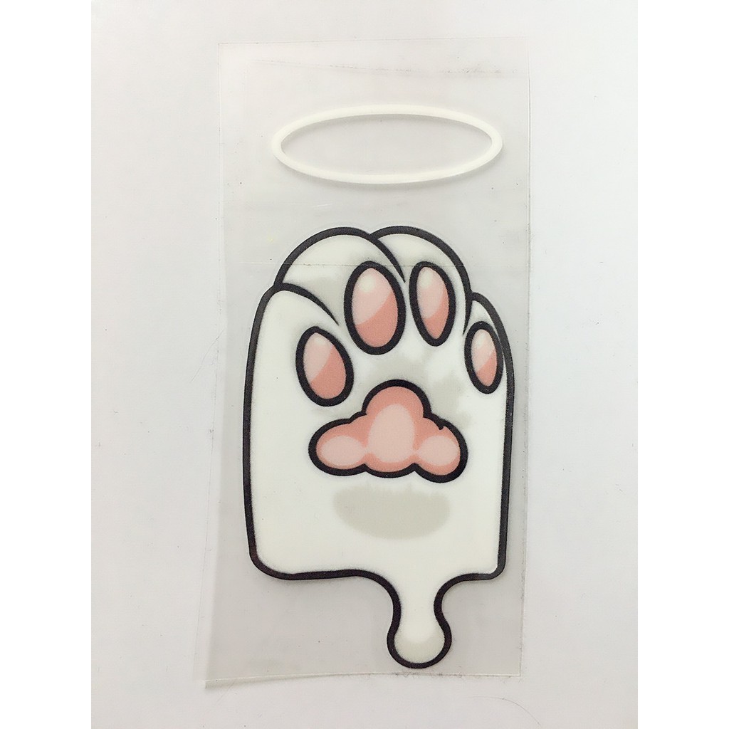 Cat FOOT LOGO DECAL STICK | Shopee Malaysia