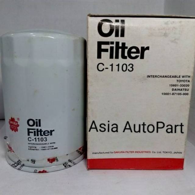 Toyota Kijang Oil Filter 3K 4K 5K Length OEM 15601-33020 Original ...
