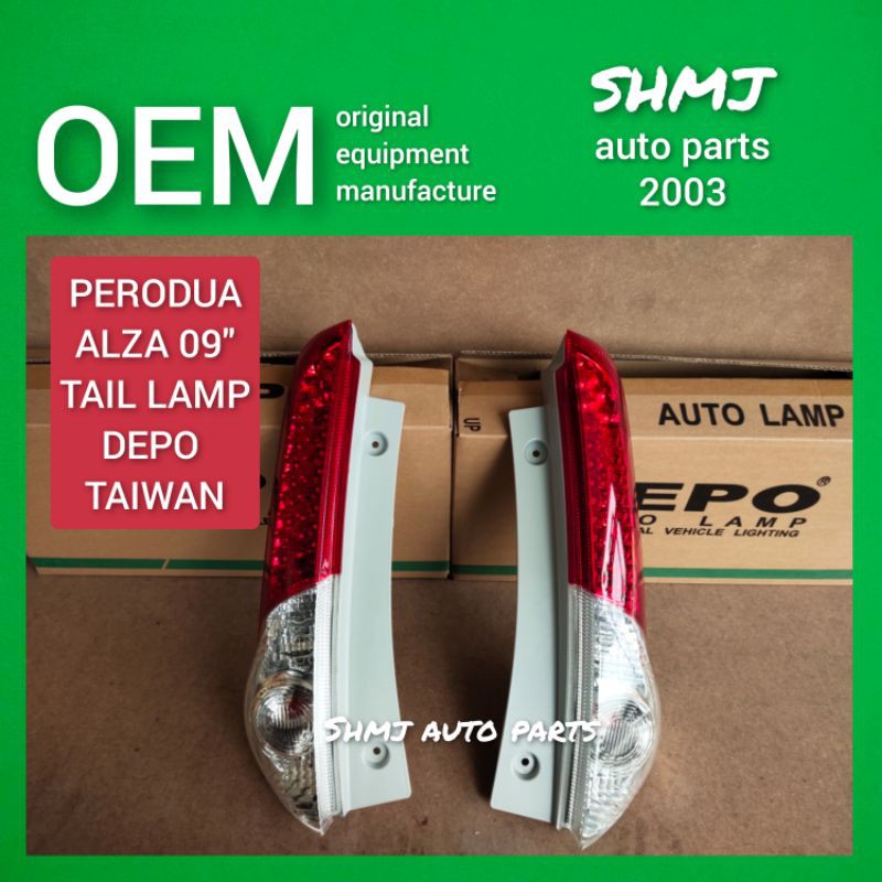 PERODUA ALZA 09" TAIL LAMP DEPO TAIWAN. | Shopee Malaysia