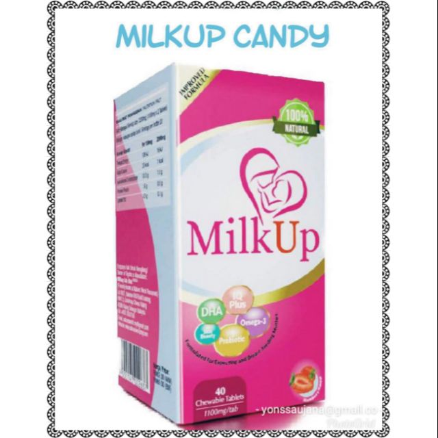 MILK UP CANDY (Milk Booster 40tablets) | Shopee Malaysia