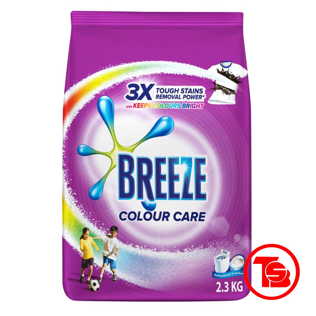 Breeze Detergent Powder Color Care (2.1/2.3kg) | Shopee Malaysia